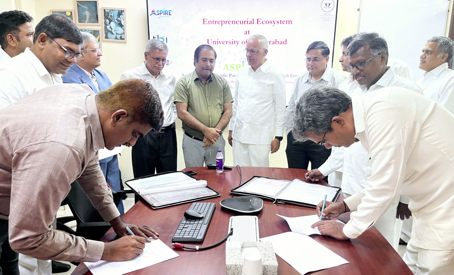 SSSIHL Partners with ASPIRE, University of Hyderabad to Foster a Values-Driven Innovation ...